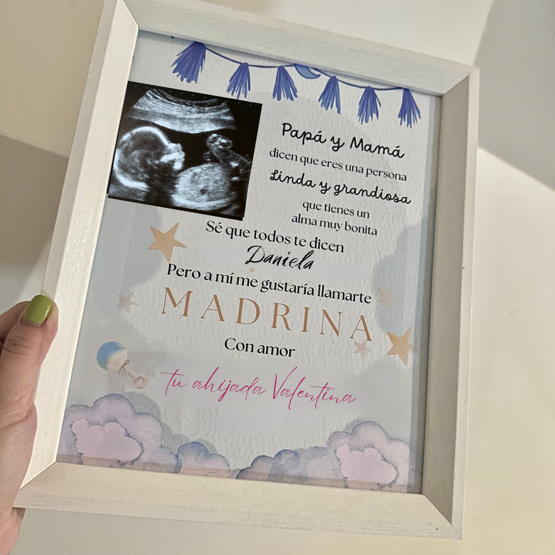 Cuadro Madrina - Padrino – regalosymáscl